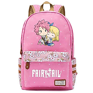 GO2COSY Anime Fairy Tail Backpack Daypack Satchel Student Bag School Bag Bookbag