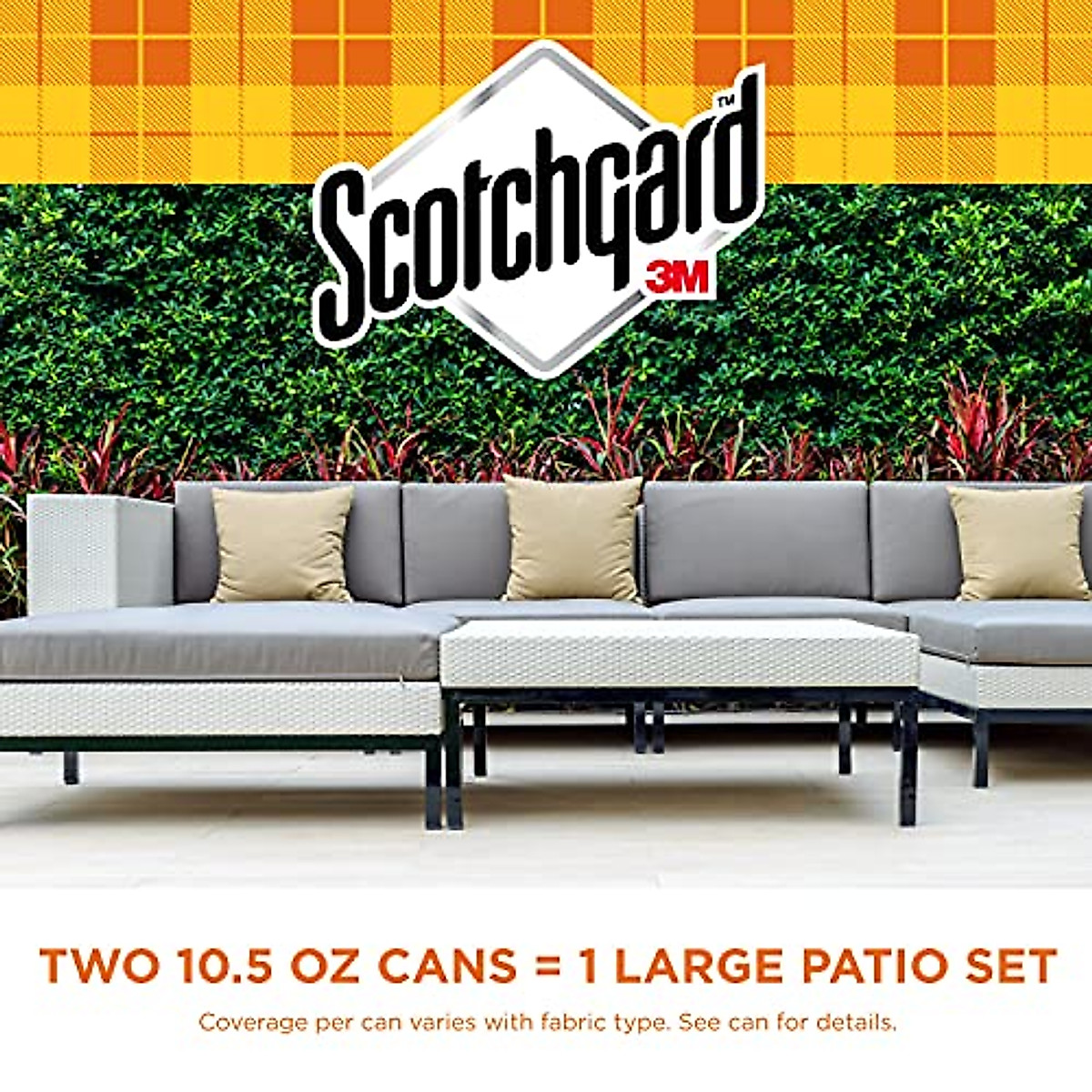 Scotchgard Sun and Water Shield, Repels Water, 10.5 Fluid Ounces (2 Cans)