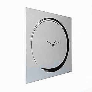 dESIGNoBJECTWall Clock Senso White 50x50cm Made in Italy