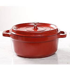 Crock-Pot Edmound Dutch Oven, 5 quart, Red