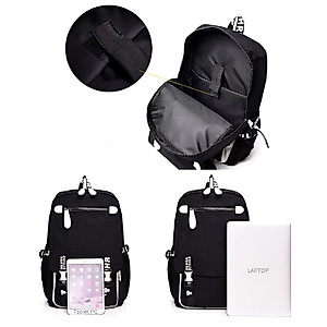 WANHONGYUE Undertale Game Canvas Rucksack Laptop Backpack Casual Dayback /20