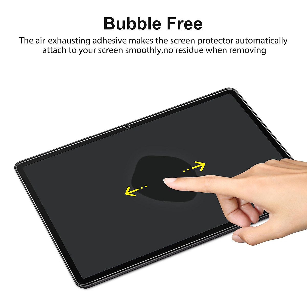 SPARIN 2 Pack Screen Protector for Galaxy Tab S9 FE 5G 10.9 inch/Galaxy Tab S9 11 inch, 9H Tempered Glass with Easy Installation Frame, S Pen Compatible/HD Clear/Anti Scratch