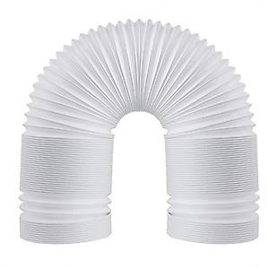 Air Conditioner Hose, Portable Exhaust Vent Hose with 5.9" Diameter, Counterclockwise AC Hose Length up to 80"