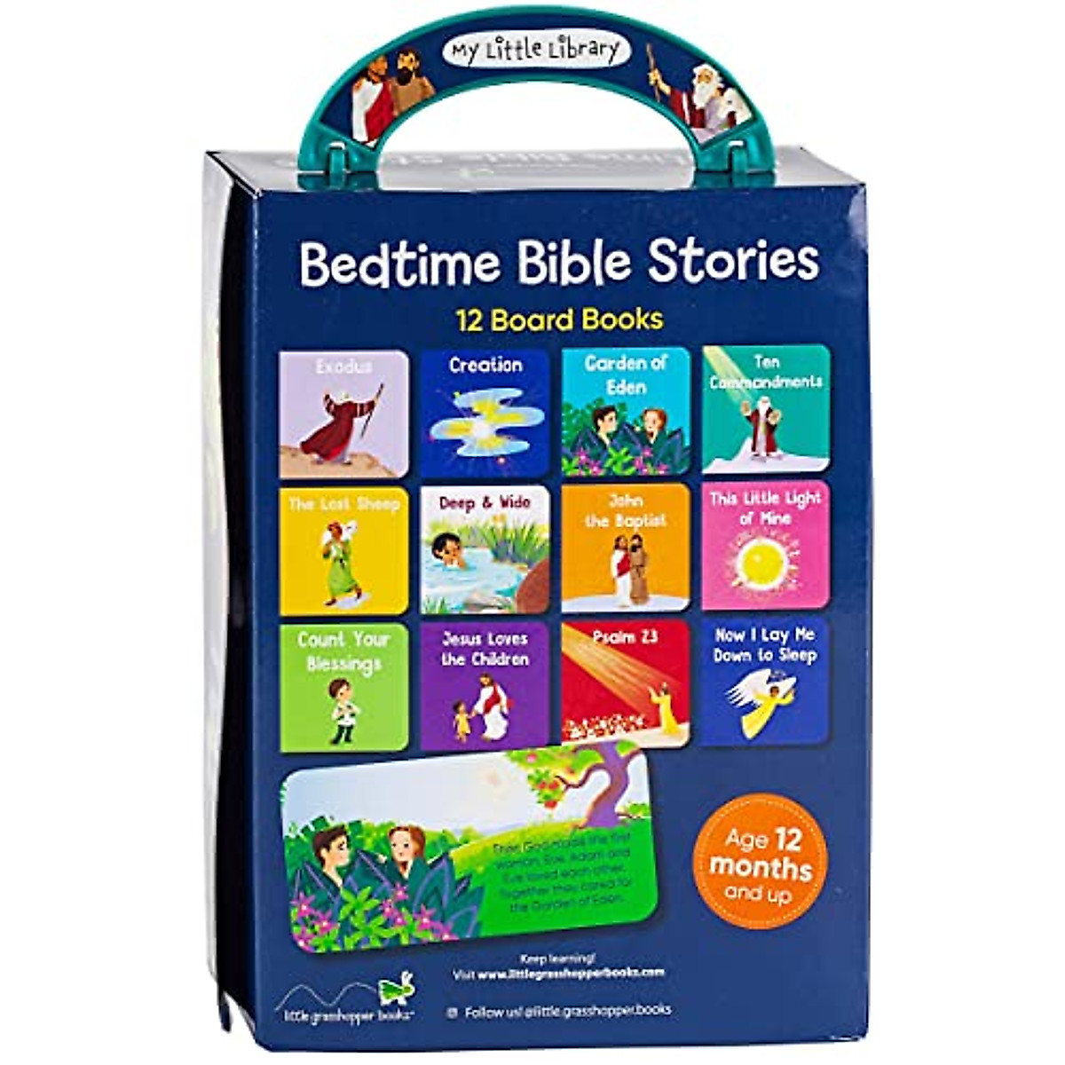 My Little Library: Bedtime Bible Stories (12 Board Books)