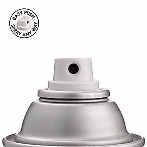 12 oz Krylon K02754007 Black Fusion All-In-One Paint & Primer Spray Paint, Matte