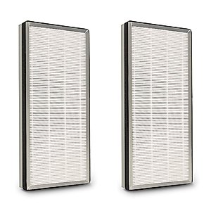 Flintar H13 True HEPA Replacement Filter, Compatible with MA Air Purifier 40 Series, 3-stage Pre-filter, H13 True HEPA and Activated Carbon Filter Set, (2- Pack)