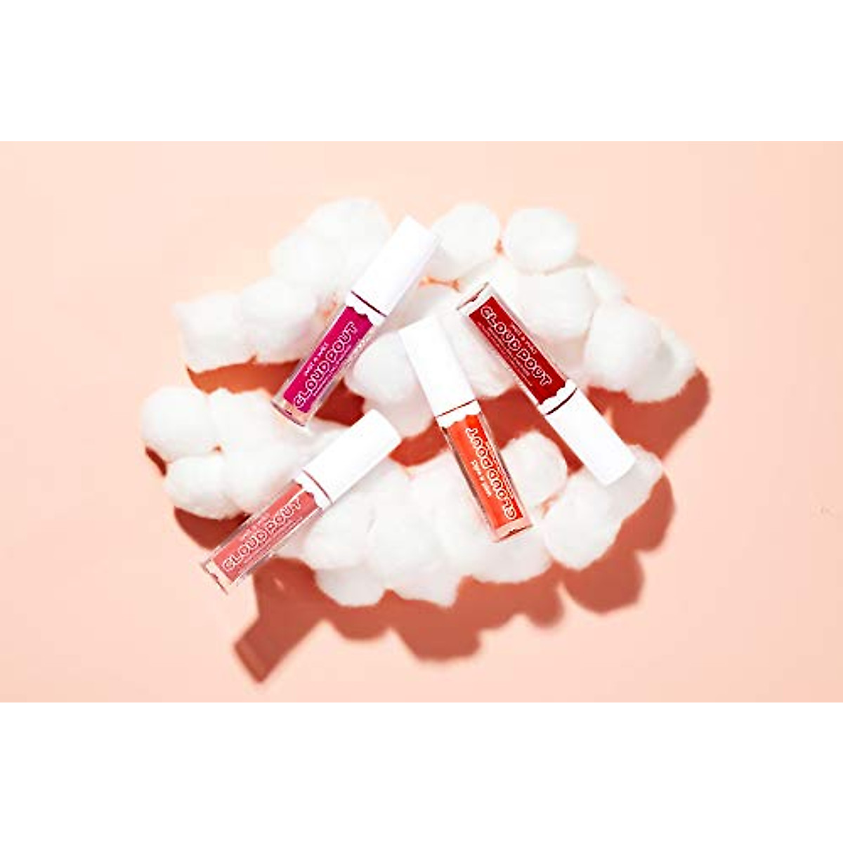 wet n wild Lip Cream Cloud Pout w/ Marshmallow, Pink Girl, You're Whipped | Argan Oil | Vitamin E | Marshmallow Flavored