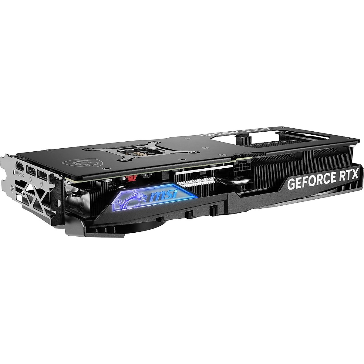 MSI Gaming GeForce RTX 4070 Ti 12GB GDRR6X 192-Bit HDMI/DP Nvlink Tri-Frozr 3 Ada Lovelace Architecture Graphics Card (RTX 4070 Ti Gaming X Slim 12G), Black