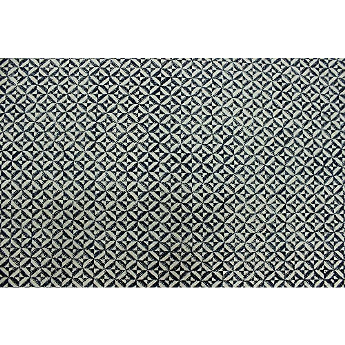 Casavani Hand Made Cotton Dhurrie Floral Blue & Beige Tassel Rug Easy Care Washable Rugs for Doormat Entryway Living Room Bedroom Hallway Balcony 12x15 Feet