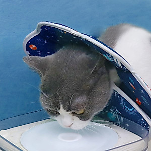 Avaner Cat Recovery Collar, Cat Cone Collar for After Surgery, Pet Protective Collar Adjustable or Small Medium Large Cats