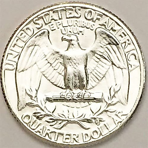 1969 P,D BU Washington Quarters Choice Uncirculated US Mint 2 Coin Set