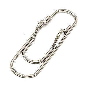 NELJIBEHU Metal Pen Clips in Gold/Silver/Rose Gold - Pack of 12 Paperclip Pen Holders for Notebooks and Papers, Metal Pen Clip Holder and Pen Holder Clip Included