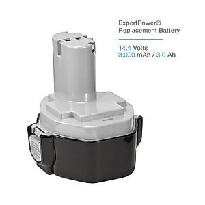 ExpertPower® 14.4v 3000mAh NiMh Extended Battery for Makita 1433 1434 1435 1435F 192699-A 193158-3
