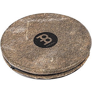 Meinl Percussion SH18 Headed Spark Shaker, Steel with Goat Skin Head
