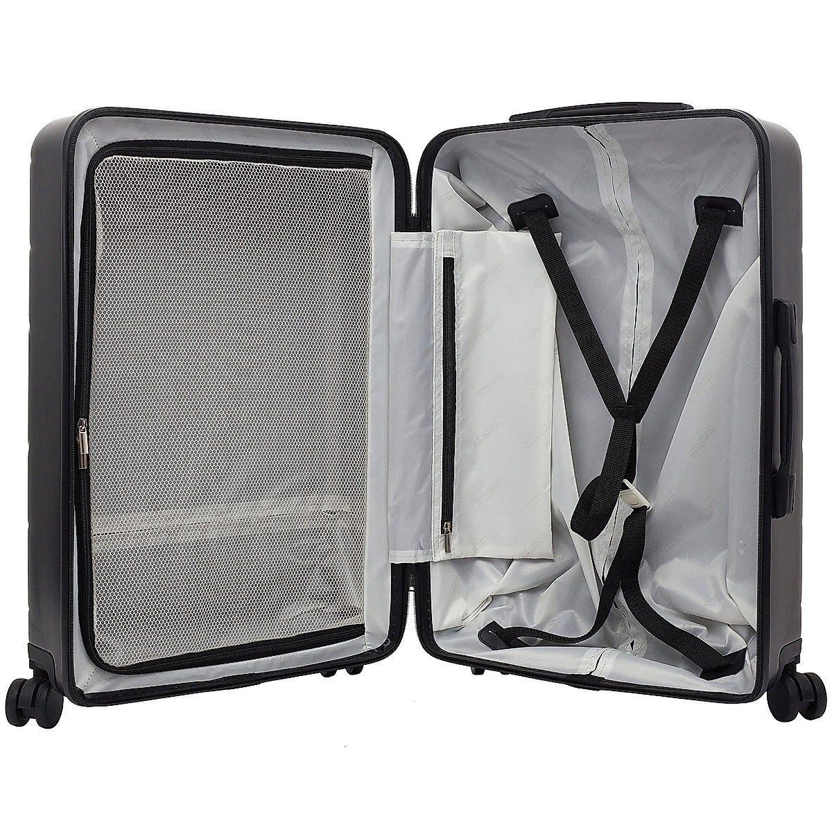 Travelers Club Odyssey Luggage Set, Black, 20" Carry-On