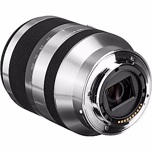 Sony Alpha SEL18200 E-Mount 18-200mm F3.5-6.3 OSS Lens (Silver)
