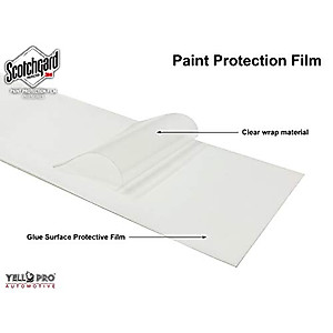 Yellopro Auto Custom Fit Tesla Model S 2017 2018 2019 2020 3M Scotchgard Pro Trunk Rear Bumper Edge Protector PPF Clear Bra Paint Anti Scratch Guard Self Healing Decal Sticker Cover Film Kit