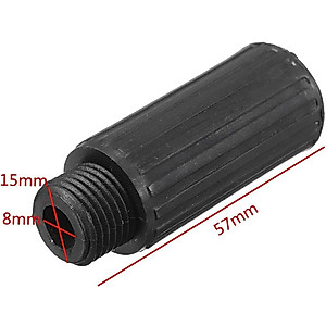 1pcs Oil Cap Plug Air Compressor Craftsman Parts For E100087 Oil fill Cap Craftsman PowermateColeman Husky Oil Replacement Parts Black Thread M15 1.50mm Accessorie