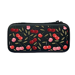 Cherries Case Made For Nintendo Switch Name Switch OLED Console Games Protective Cherry Travel Carry Case for Gamers Girls MB71 Case