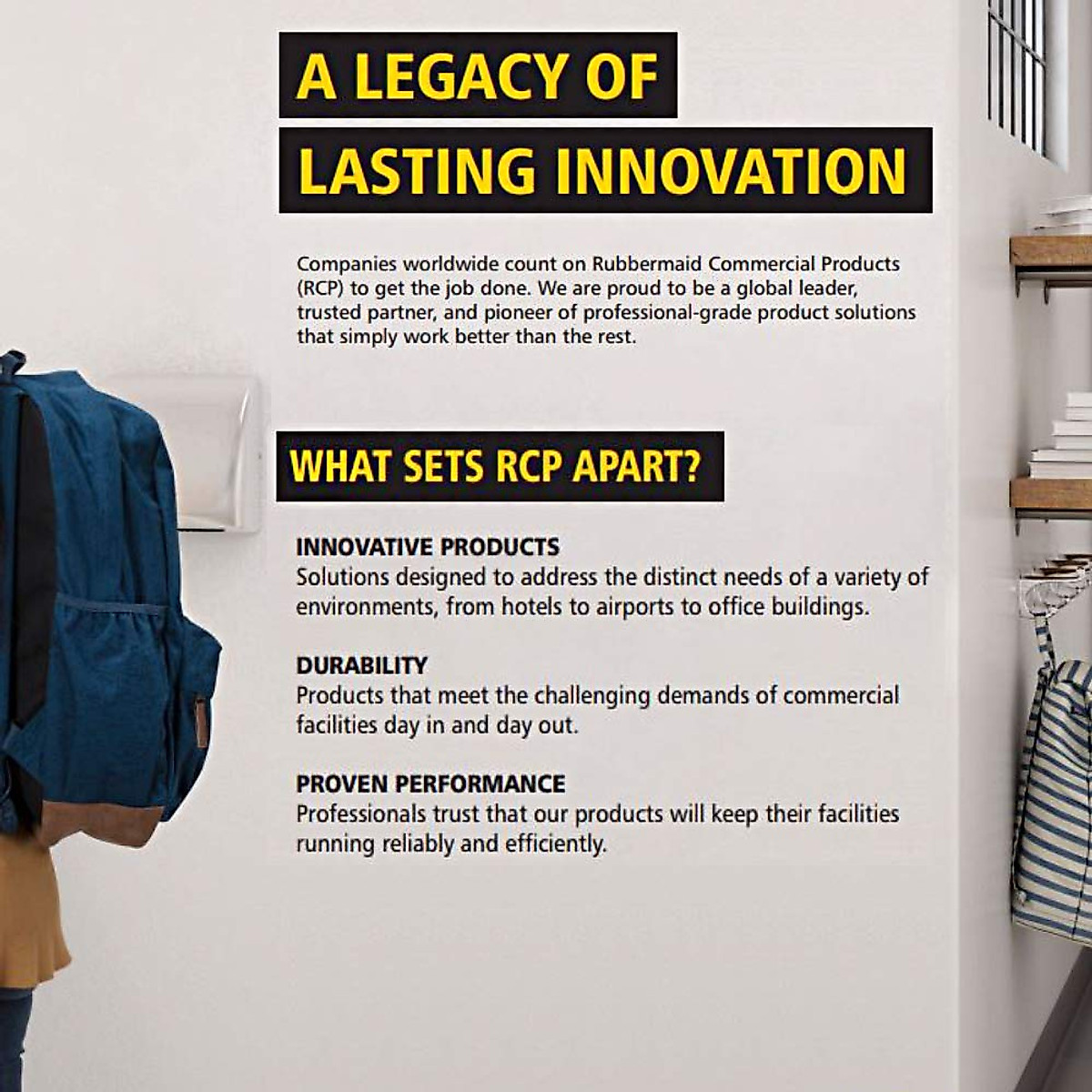 Rubbermaid Commercial Products 1955228 Microburst 3000 CST Dispenser with LumeCel Technology, Black