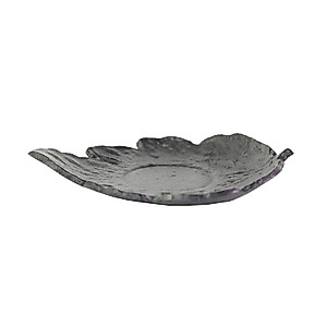 2 Sado Black Leaf Teacup Saucer+2 Green Polka Dot Hobnail Japanese Cast Iron Tea Cup Teacup