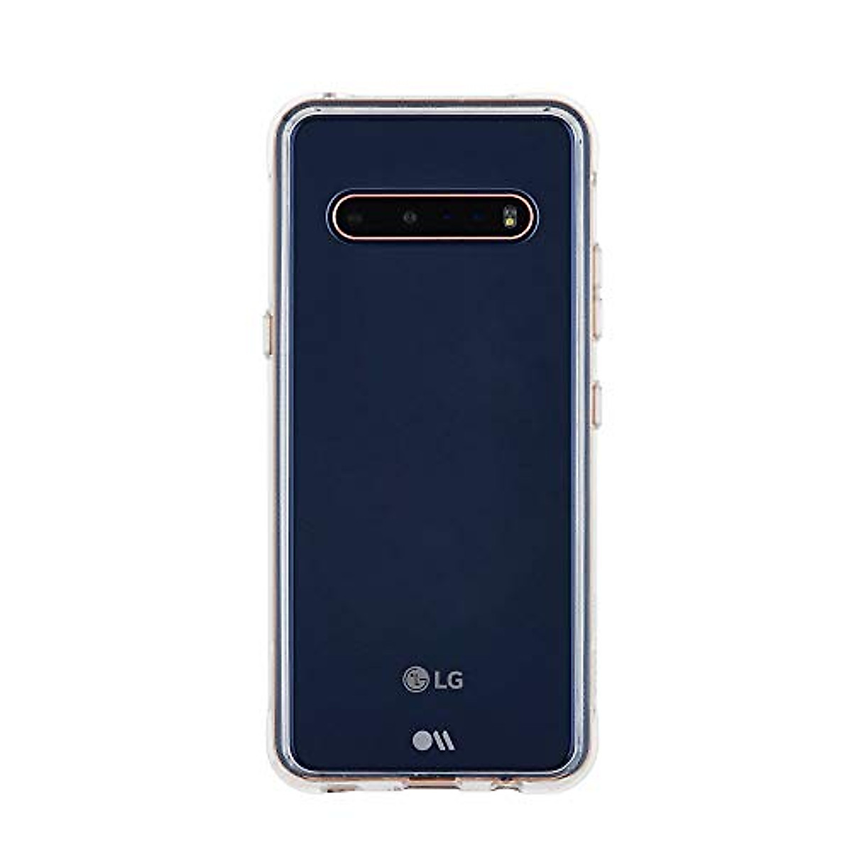 Case-Mate Tough Series LG V60 ThinQ Case - Clear - 10ft Drop Protection, Compatible with Wireless Charging - Anti Yellowing Lightweight Slim Cover Case for LG V60 ThinQ, Anti Scratch Technology