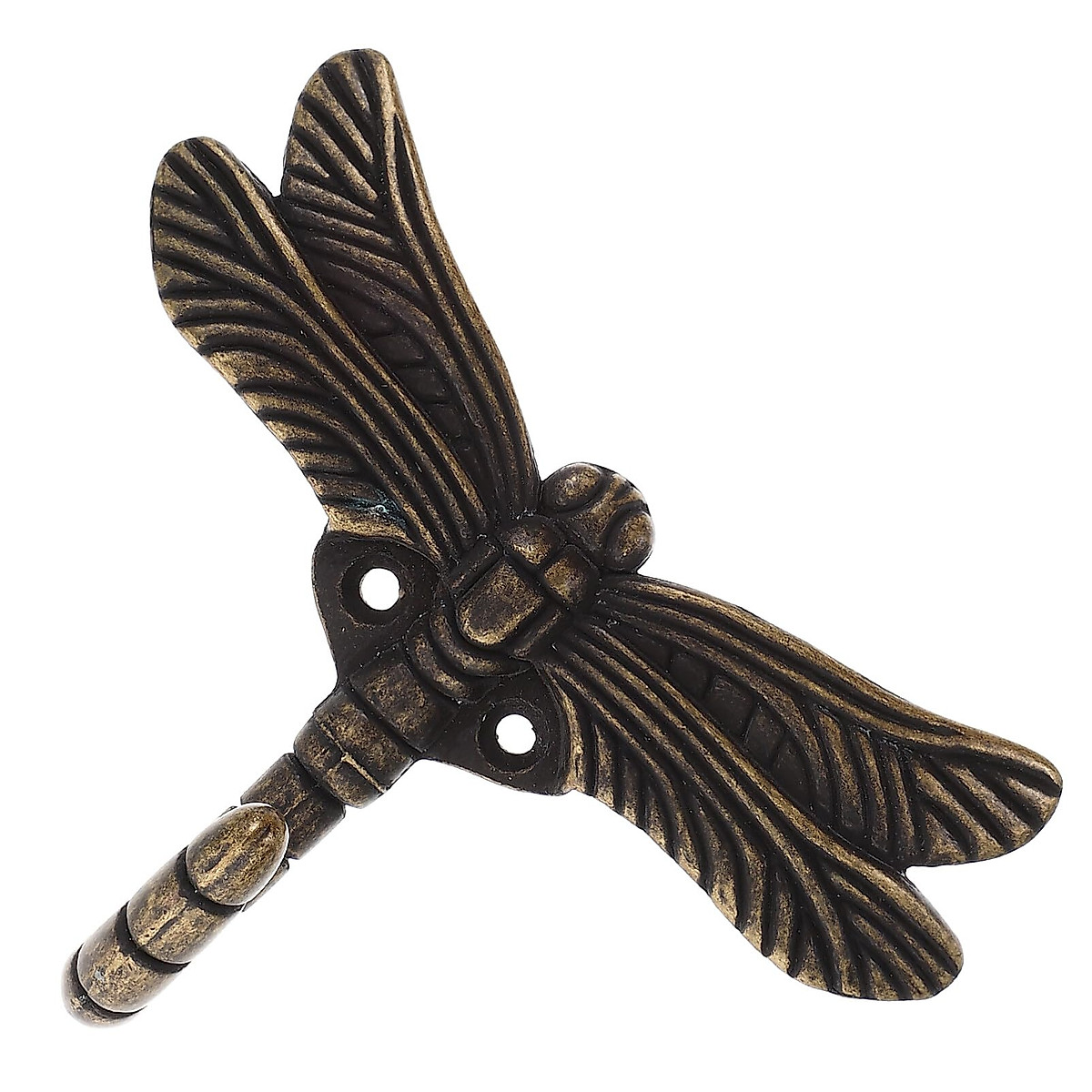 Cabilock Clothes Hangers Clothes Rack Hooks Dragonfly Shape Hook Wall Storage Hook Decorative Wall Hook Household Wall Hook Dragonfly Hook Key Hanger Towel Hook Zinc Alloy Clothing Key Hook