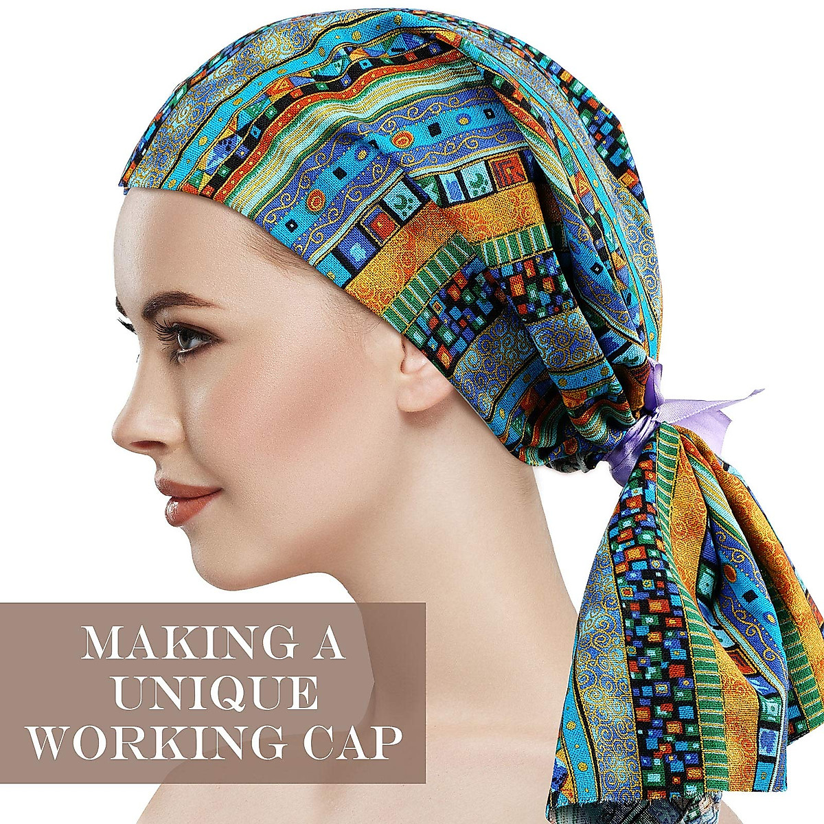 5 Pieces African Print Fabric Pieces Ethnic Pattern Cotton Fat Quarters Pre Cut Quilting Cloth Fabric Fat Quarters Bundles for Sewing Patchwork Face Protectors Crafting Projects, 19.5 x 15.7 Inch