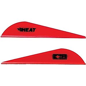 Bohning 2.5" Heat Vanes Red 2.5" Heat Vane, 100pk