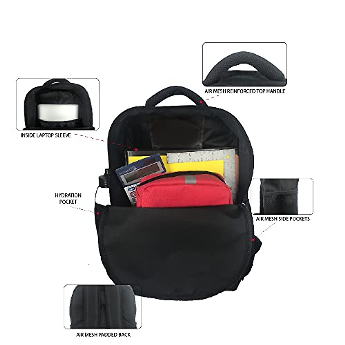 Disney Pixar Lightyear Space Ranger Backpack for Kids –Buzz Lightyear Space Ranger Knapsack– 16 Inch Air Mesh Padded Bag (Lightyear 4)