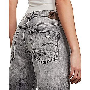 Kate Boyfriend Fit Jeans, Sun Faded Ripped Basalt, 28W x 32L