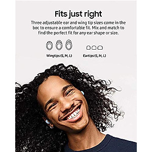 Urbanx Street Buds Plus True Wireless Earbud Headphones for Galaxy Phones - Wireless Earbuds w/Noise Isolation (US Version with Warranty)