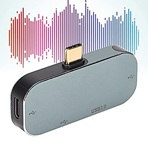 USB C Hub, 5gbps USB C Adapter 100W USB C to USB 3.0 Hub USB C Multiport Adapter for iOS for Android for iOS Tablet Computer