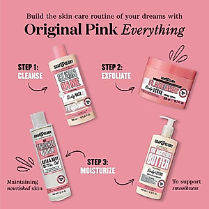 Soap & Glory Original Pink Fragrance Spritz - Lavender Oil + Rose & Citrus Bergamot Scented Body Mist Spray for Women (110ml)