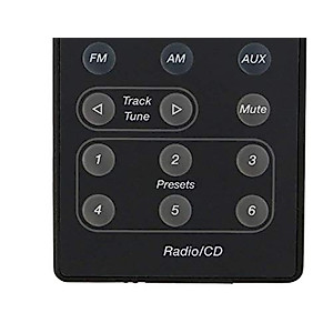 Young Replacement Bose Wave Radio/CD Remote Control for AWRC-1W AWRC-1G AWRC-1P Black SEA# P1