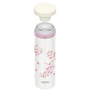 Thermos JNY-502 HNZ Water Bottle, Made in Japan, Vacuum Insulated Travel Mug, 16.9 fl oz (500 ml), Hanazakura