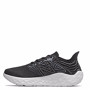 New Balance womens Fresh Foam Beacon V3 Running Shoe, Black/White, 10.5 US