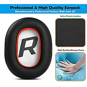DowiTech Supreme Comfort Headset Ear Cushions Replacement Ear Pads Headphone Earpads Compatible with Plantronics Voyager 8200 UC/Backbeat Pro2 Stereo Bluetooth Headphones