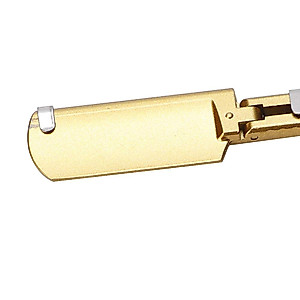 Lightweight Wooden Handle Straight Barber Razor, Classic Multi-Functional Barber Shaver, for Hair Salon Baber Shop(black)