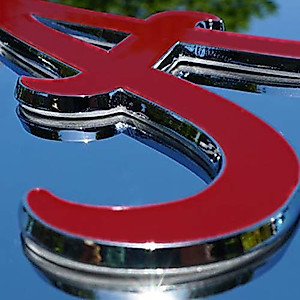 FANMATS 24531 Dallas Cowboys Stainless Steel Front License Plate with Large 3D Molded Team Metal Emblem 6"x12"