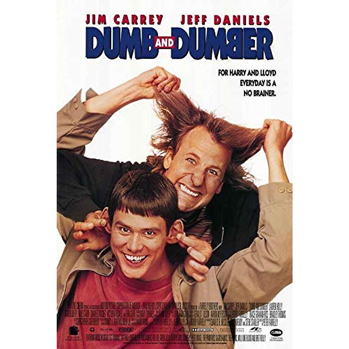 MariposaPrints 65503 Dumb and Dumber Movie Jim Carrey, Jeff Daniels Decor Wall 36x24 Poster Print