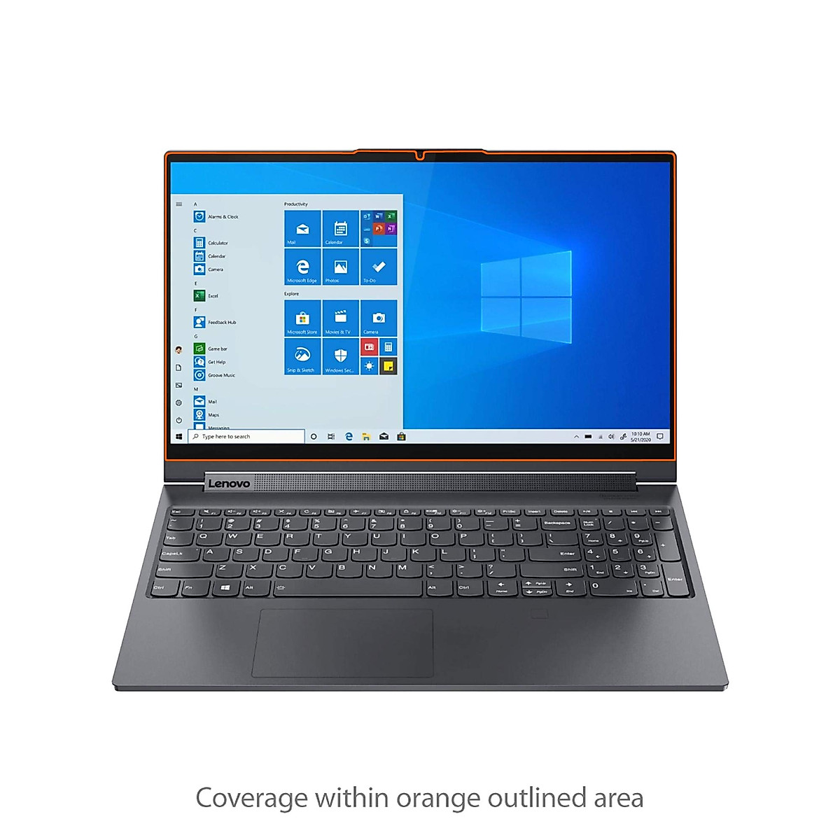 BoxWave Screen Protector Compatible with Lenovo Yoga 9i (15 in) - ClearTouch Anti-Glare (2-Pack), Anti-Fingerprint Matte Film Skin for Lenovo Yoga 9i (15 in)