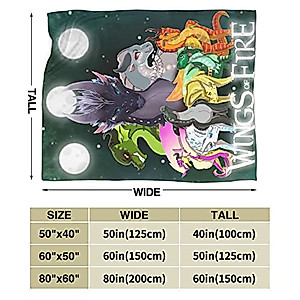 ZHENHUAN 3D Printing Blanket Fleece Super Bed Soft Blanket Throw Lightweight Cozy Luxury Anti Pilling Blanket Microfiber Warm Flannel Blanket, 60''x50''