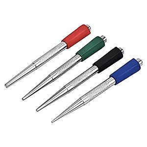 Xage 4 Pieces Nail Punch Set Tool for Woodwork