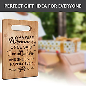 Retirement Gifts for Women, Coworker Leaving Gifts for Women, Retirement Gift Cutting Board, Goodbye Gift for Coworkers, Leaving Gifts for Colleagues Best Friends Teachers Retirees Work