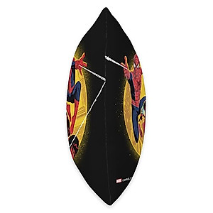 Marvel Man No Way Home Spider-Men in Action Throw Pillow, 16x16, Multicolor