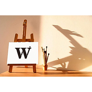 MX-Amigo 7x8 Inch “A-Z”Scrabble Letters Wall Decor, Stencils for Painting Signs Reusable Title Stencils for Painting on Wood Laser Cut Painting Stencil for Home Décor,DIY Projects Art and Craft