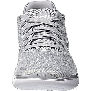 Nike Womens Free RN 2018 Running Shoes (8.5, White)