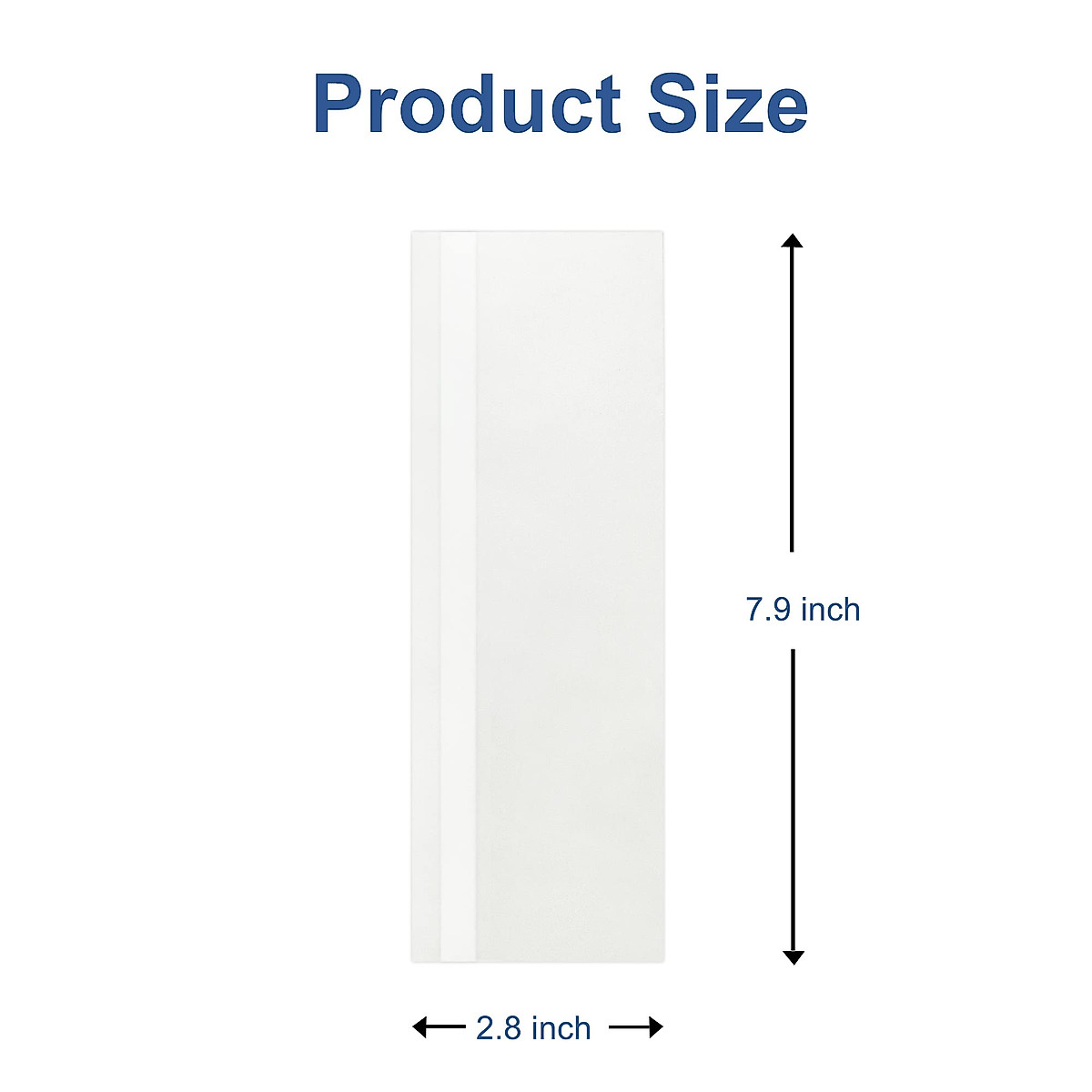 Window Fly Traps Indoor Clear 50 Pack, Sticky Indoor House Fly Trap Catcher Killer Paper for Home Non-Toxic and Pesticide-Free