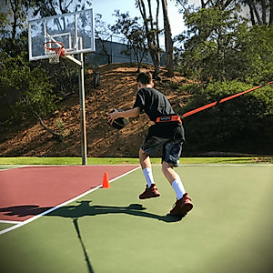 X-PLOSIVE Speed Training Kit/Overload Running Resistance & Release/Harness & Resistance Band, Speed and Agility Equipment for Sprint and Football, Basketball, Soccer/Youth and Adult Ready